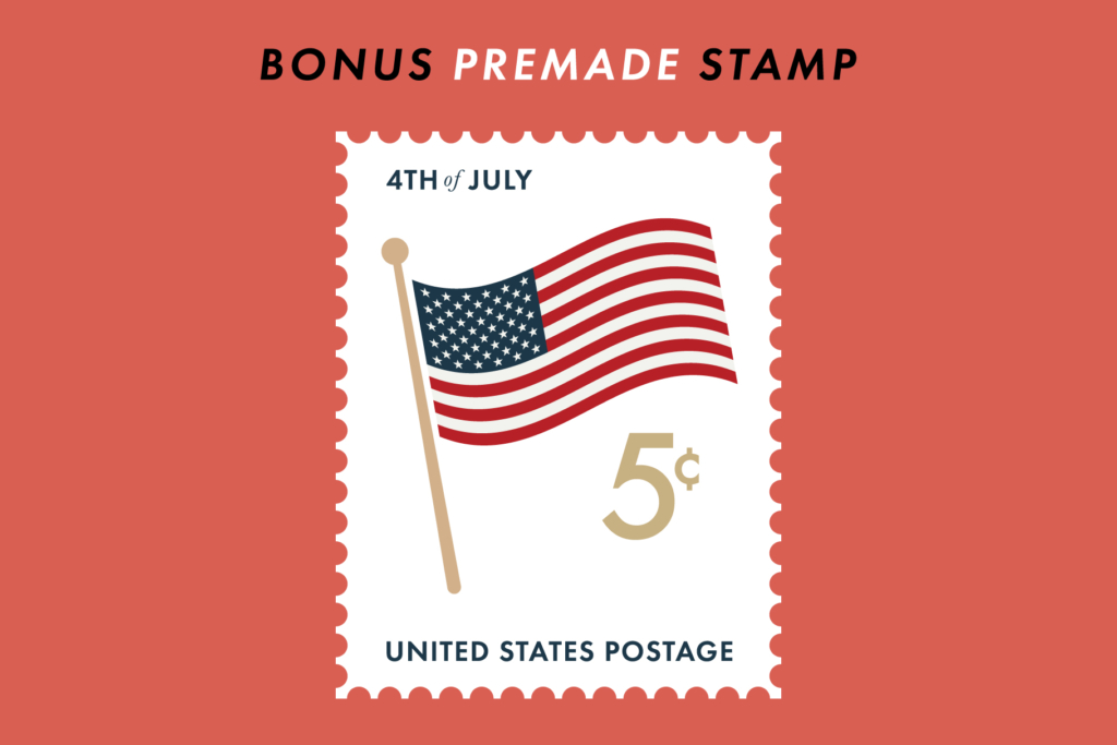 Postage Stamp Template Set – Krafti Lab